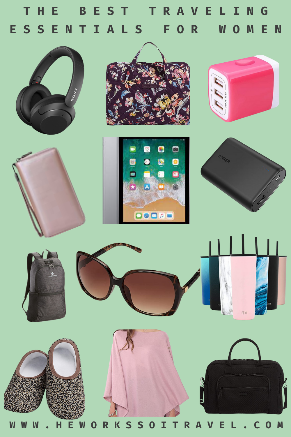 The Best Traveling Essentials for Women - He Works So I Travel